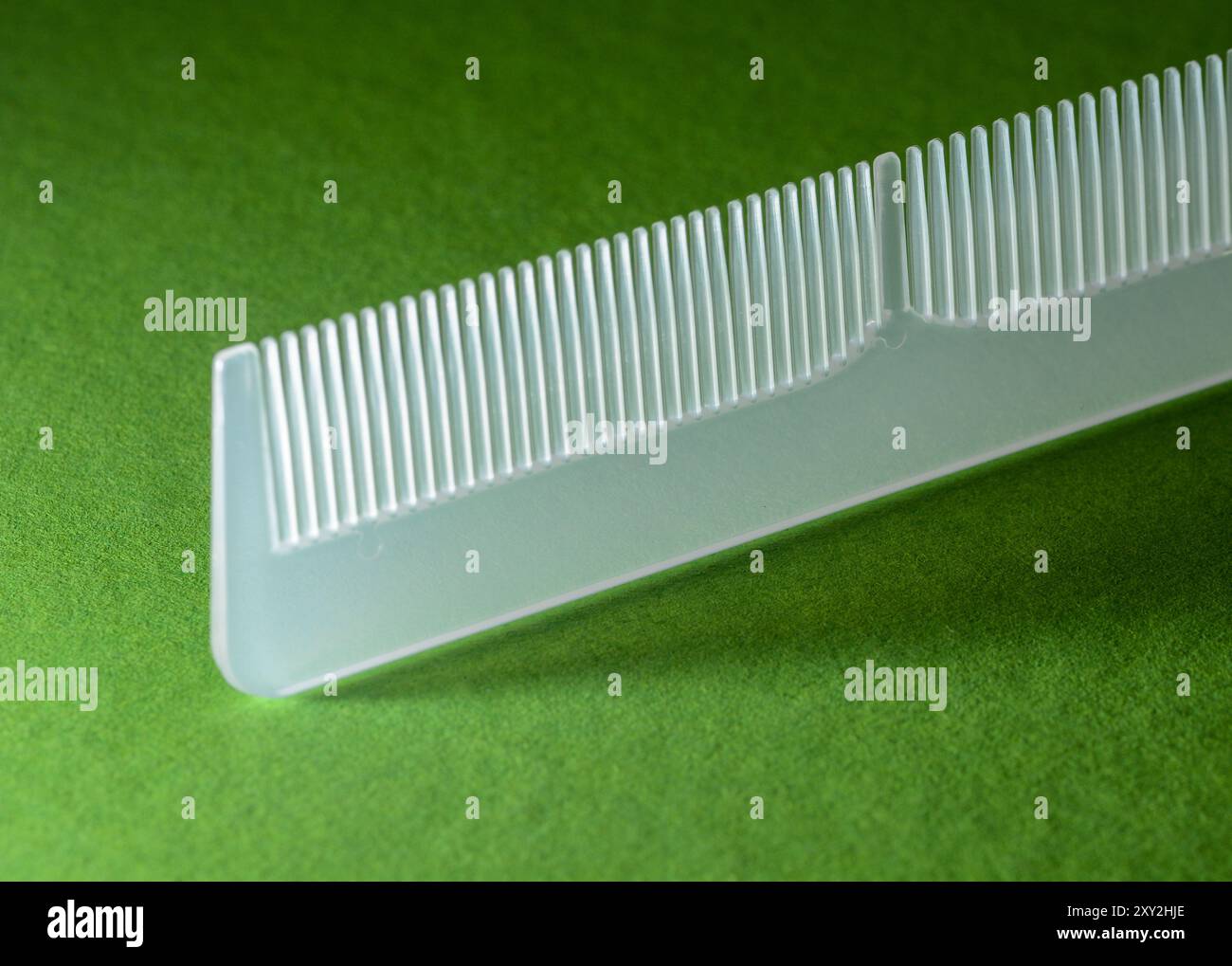 Concept of a transparent hair comb isolated Stock Photo - Alamy