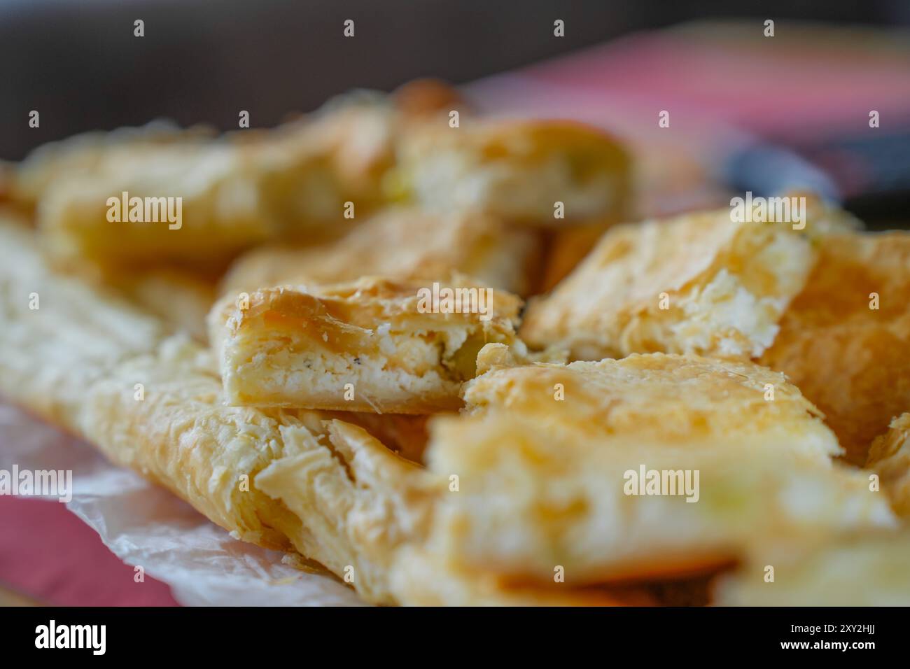 Puff pastry on tray hi-res stock photography and images - Alamy