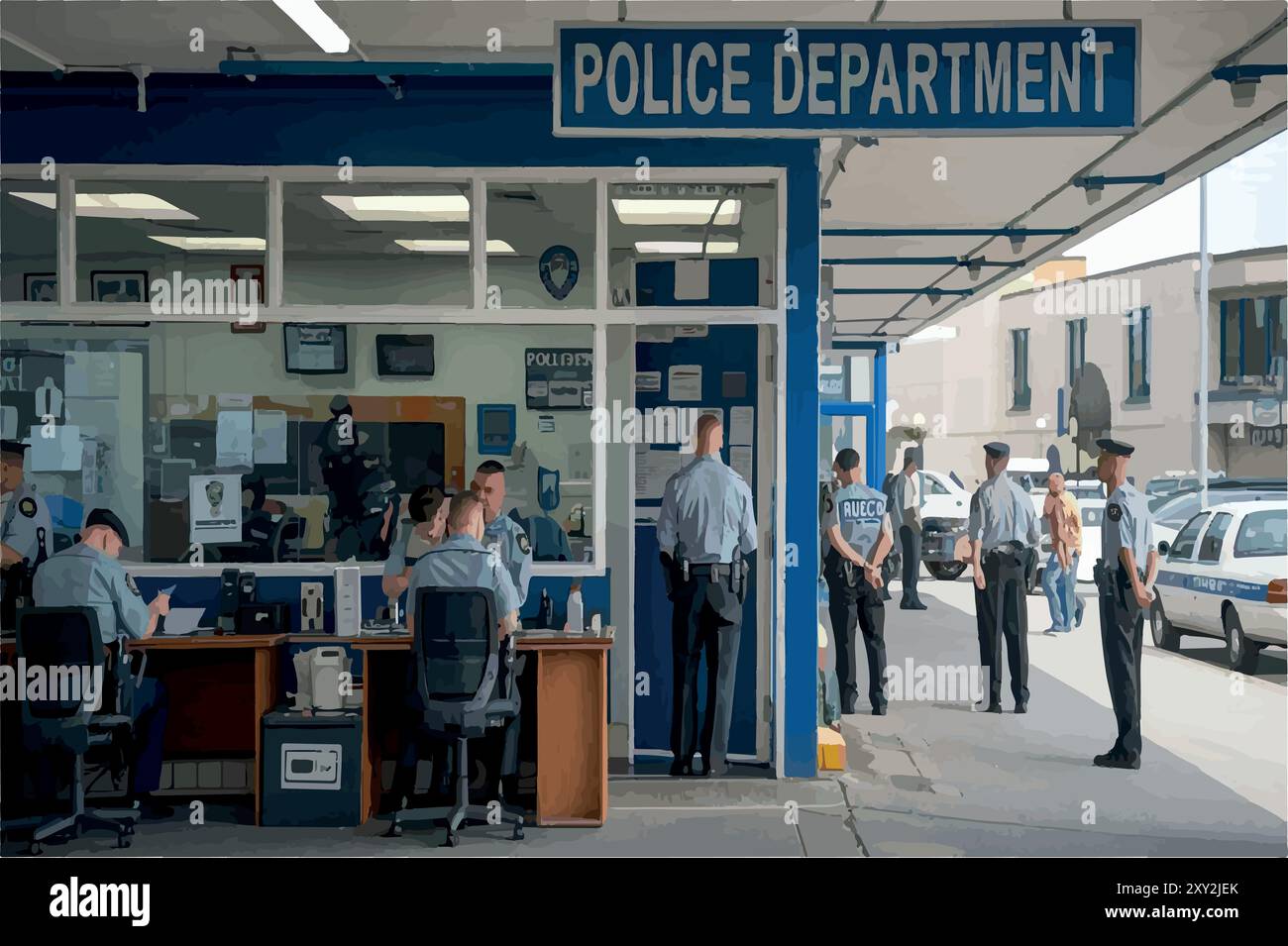 Police ethics Stock Vector Images - Alamy
