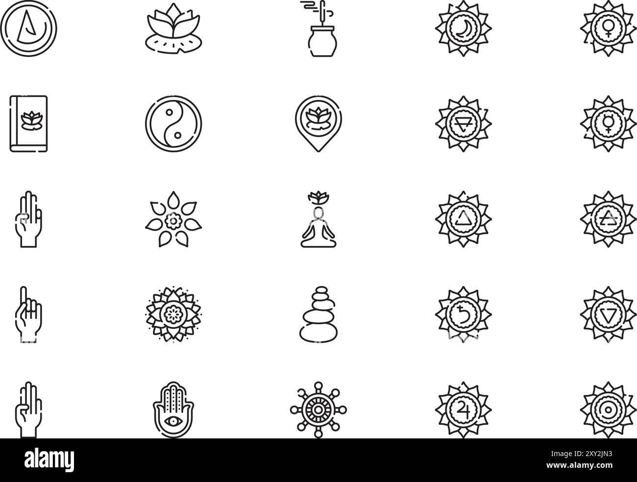 Apana mrigi mudra Stock Vector Images - Alamy