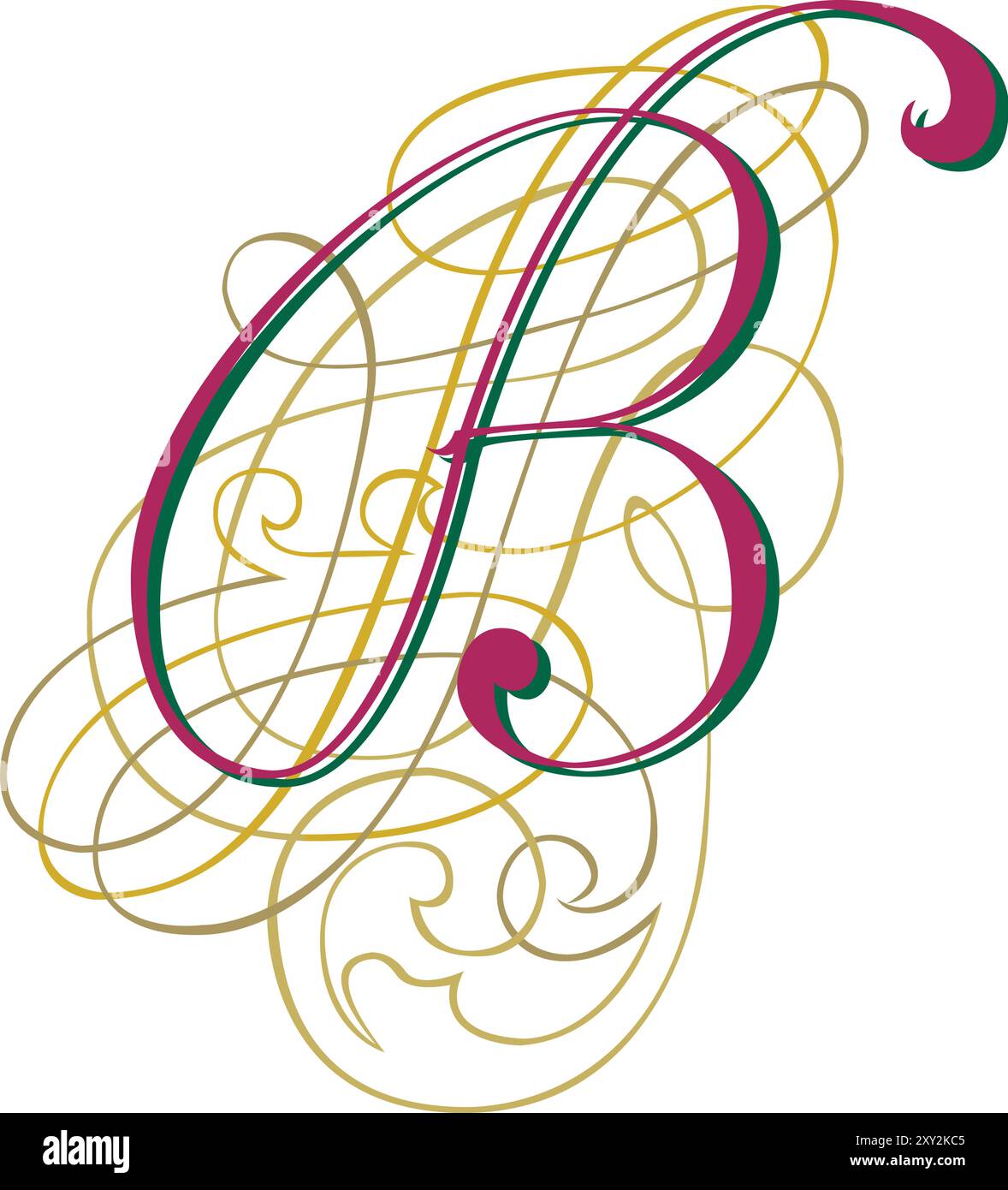 Letter b fabric Stock Vector Images - Alamy