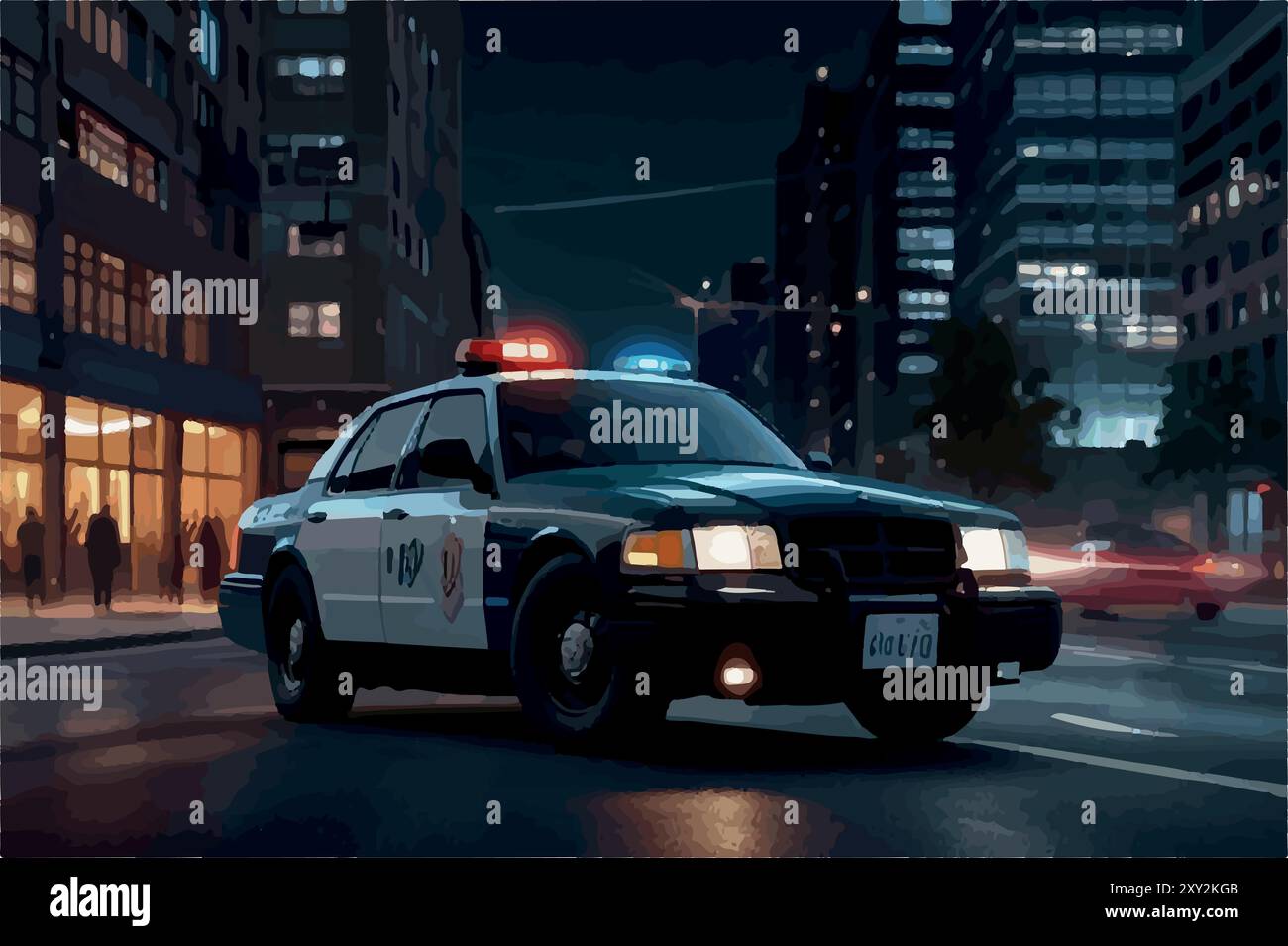 Speeding enforcement Stock Vector Images - Alamy