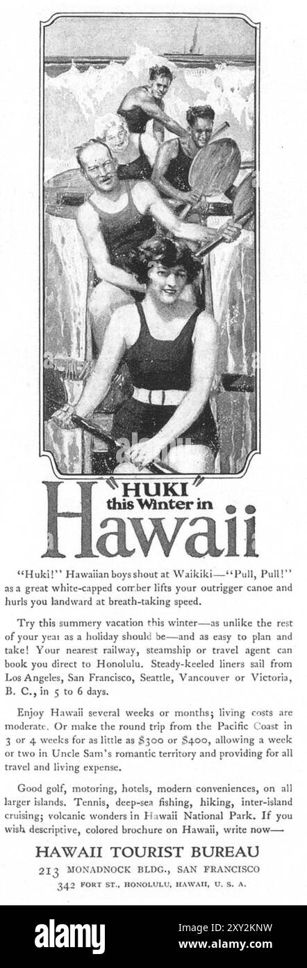 1920s hawaii hi-res stock photography and images - Alamy