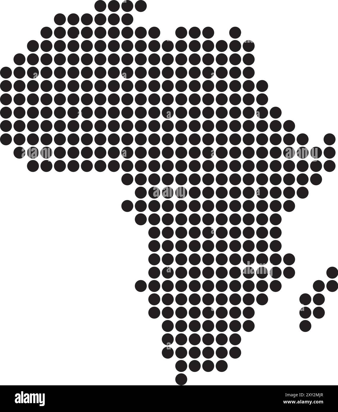 Africa map icon with plain black vector illustration design Stock ...