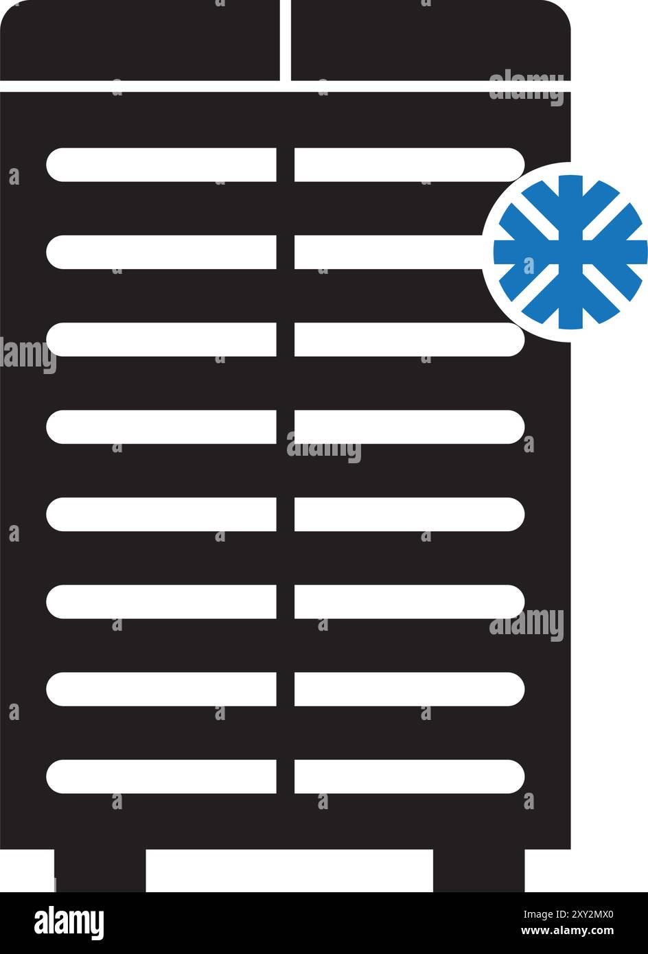 portable air conditioner icon illustration element design Stock Vector ...