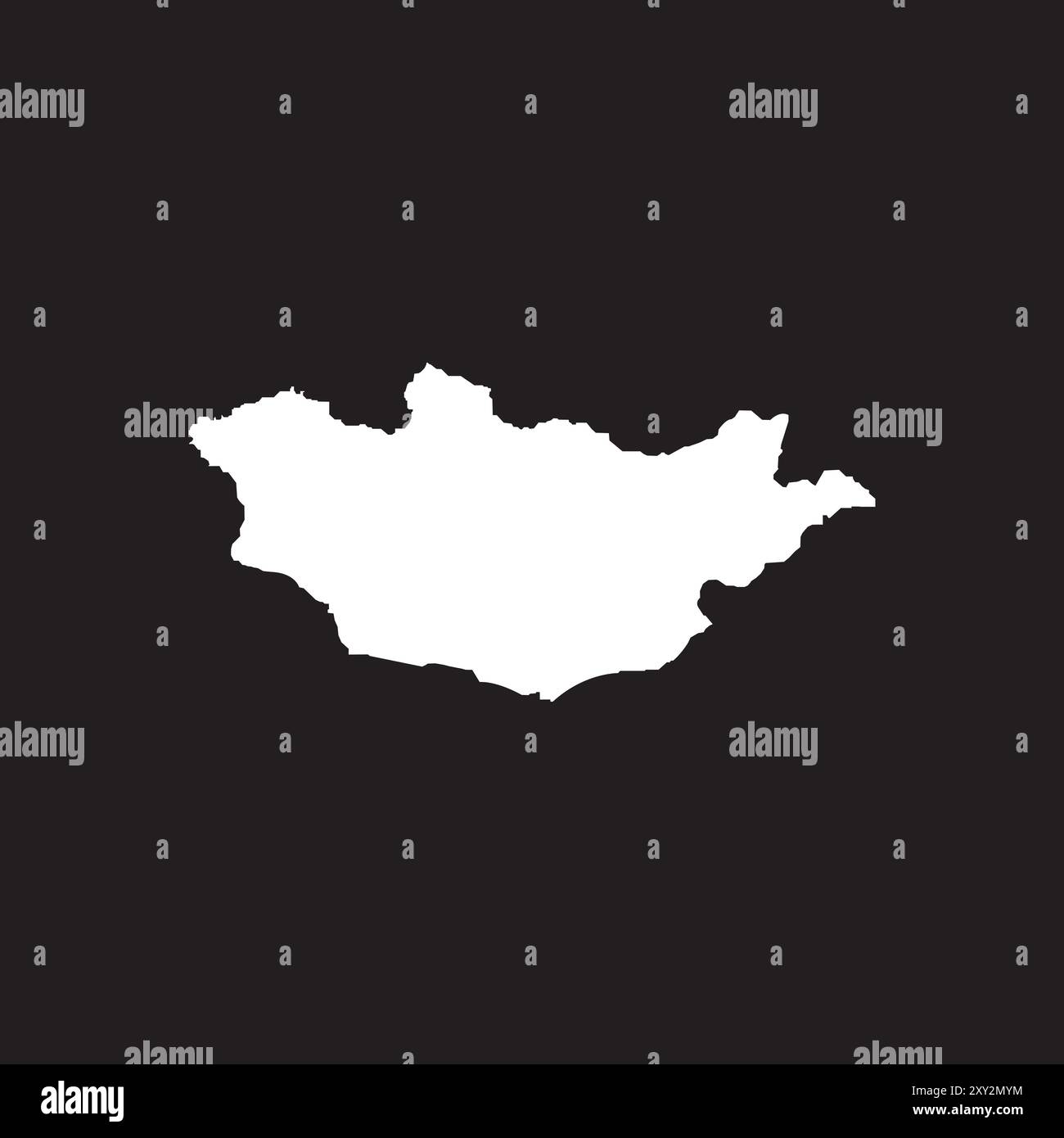 Mongolia map Black and White Stock Photos & Images - Alamy