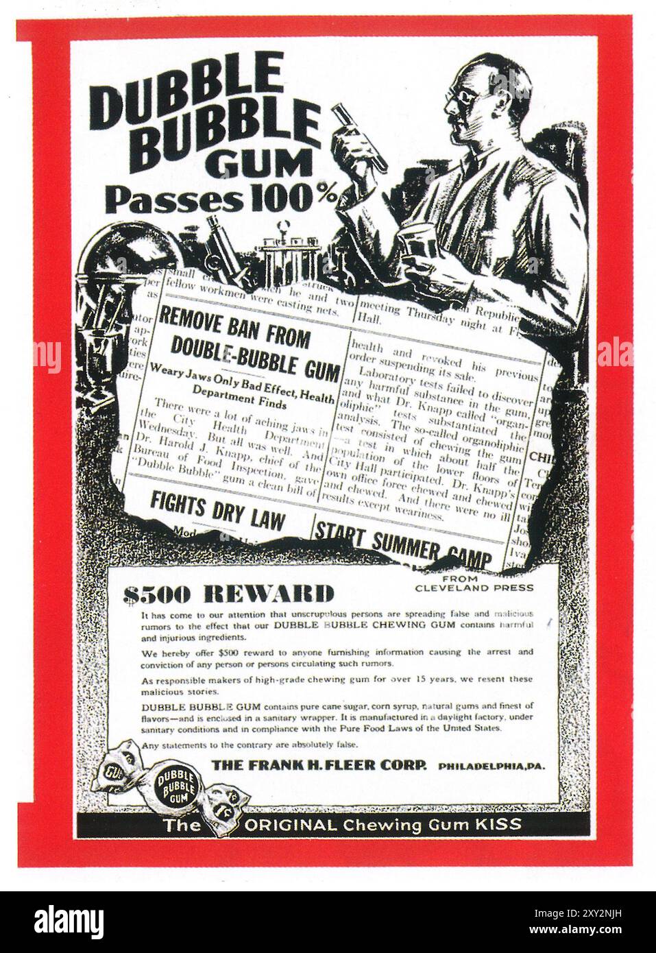 Dubble bubble advert hi-res stock photography and images - Alamy