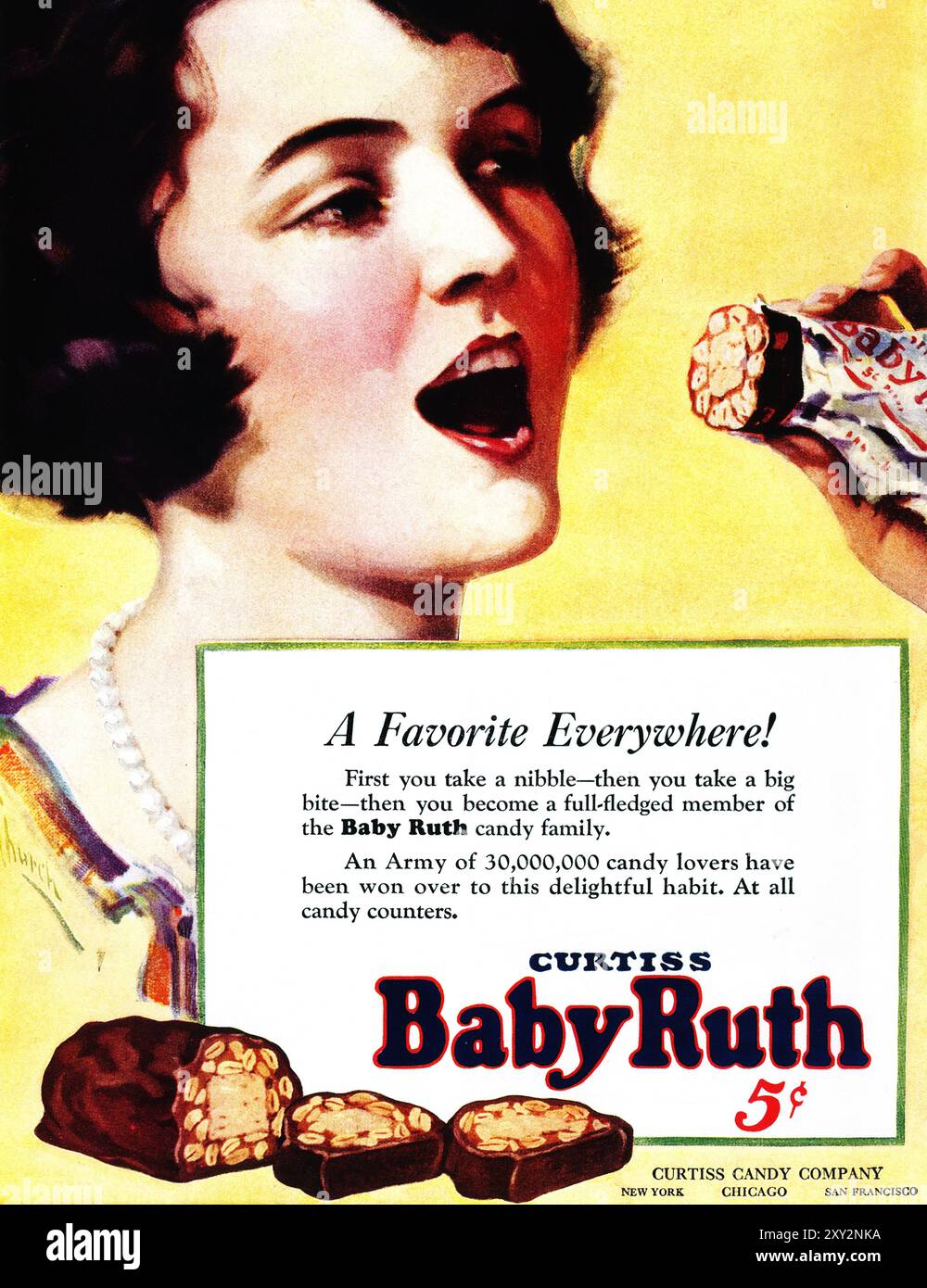 Baby ruth candy hi-res stock photography and images - Alamy
