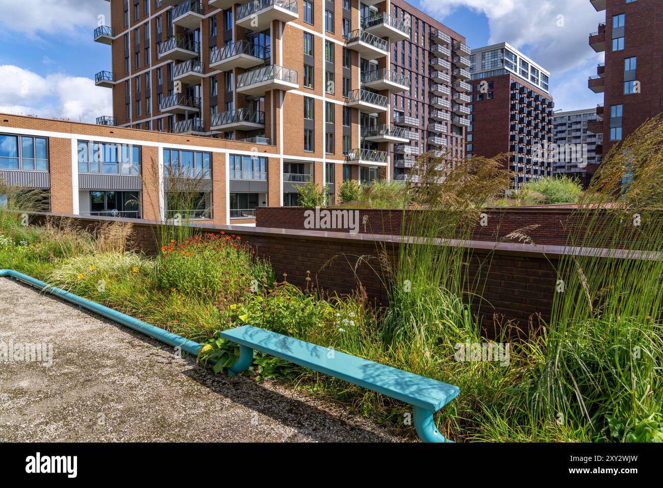 De Groene Kaap residential complex, in the Rotterdam Feijenoord ...