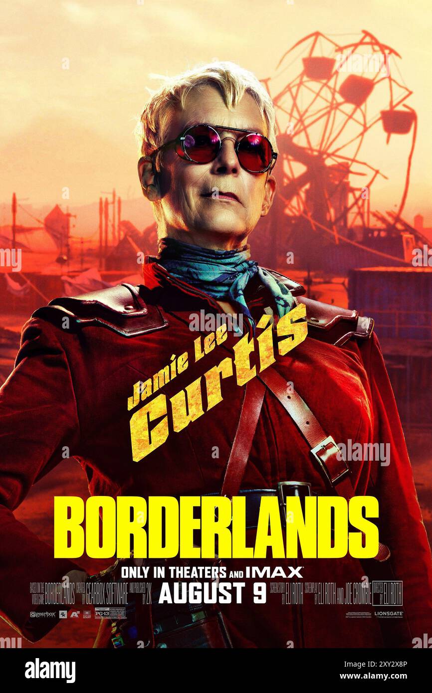 BORDERLANDS, US character poster,, Jamie Lee Curtis, 2024. © Lionsgate ...