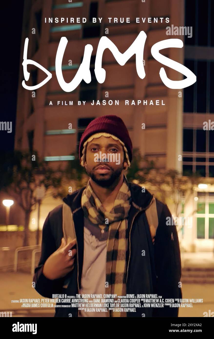 BUMS, poster, Jason Raphael, 2024. © Buffalo 8 Productions / Courtesy ...