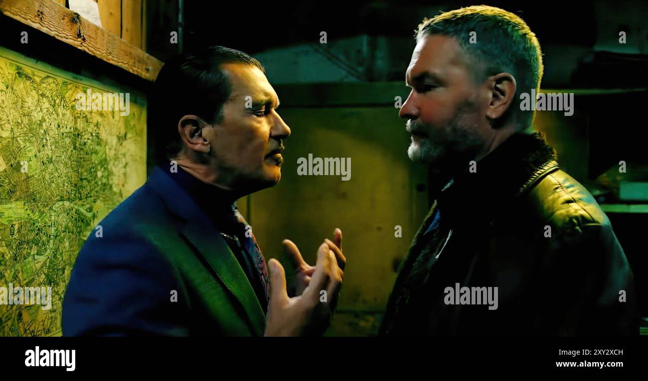 THE CLEAN UP CREW, from left: Antonio Banderas, Matthew Tompkins, 2024 ...