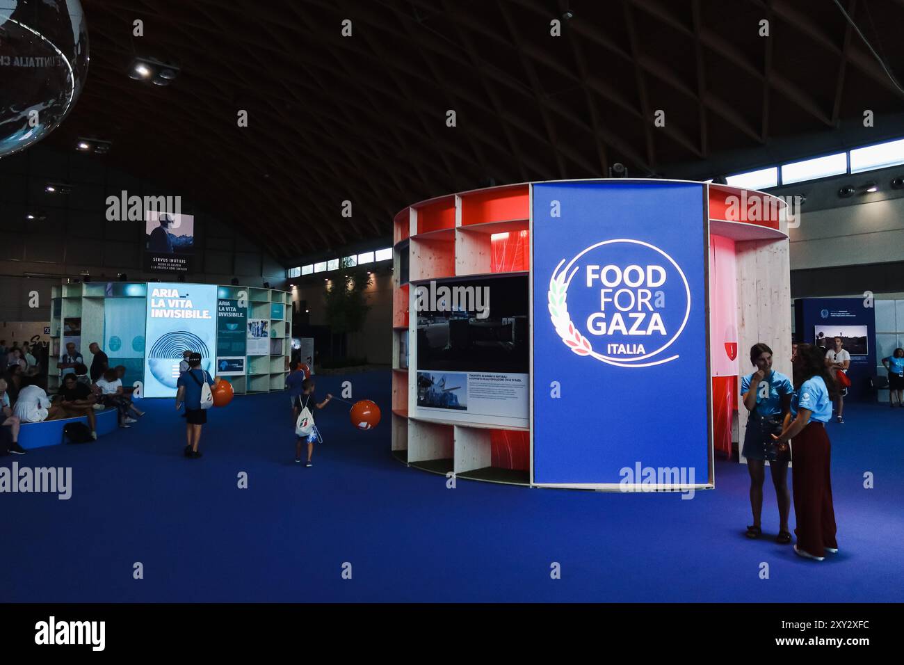 Rimini, The Meeting for Friendship among Peoples. In the photo: A view ...