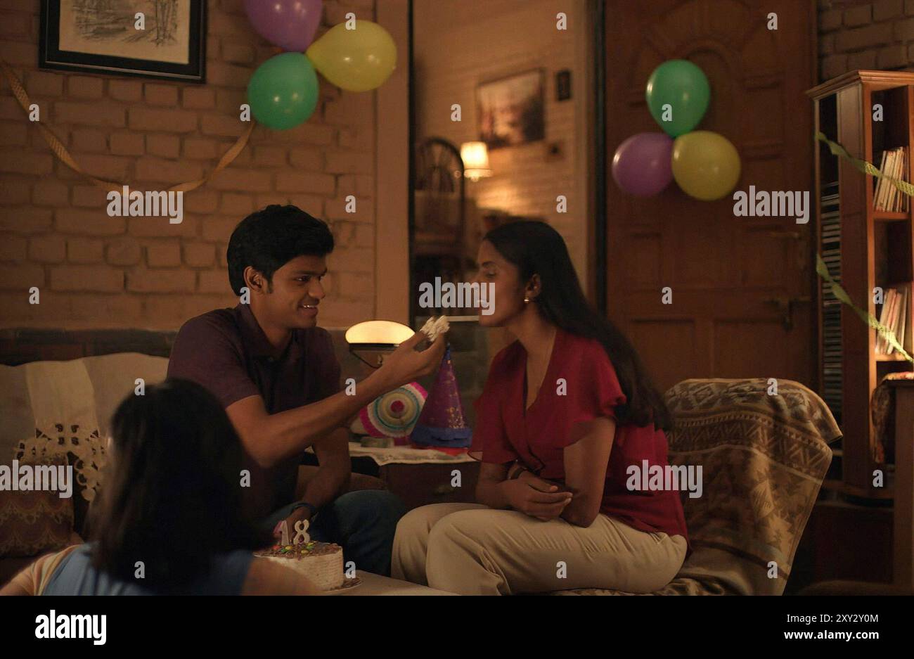 GIRLS WILL BE GIRLS, from left: Preeti Panigrahi (back to camera), Kesav Binoy Kiron, Kani ...