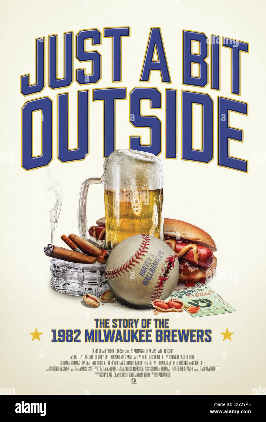 JUST A BIT OUTSIDE: THE STORY OF THE 1982 MILWAUKEE BREWERS, poster ...