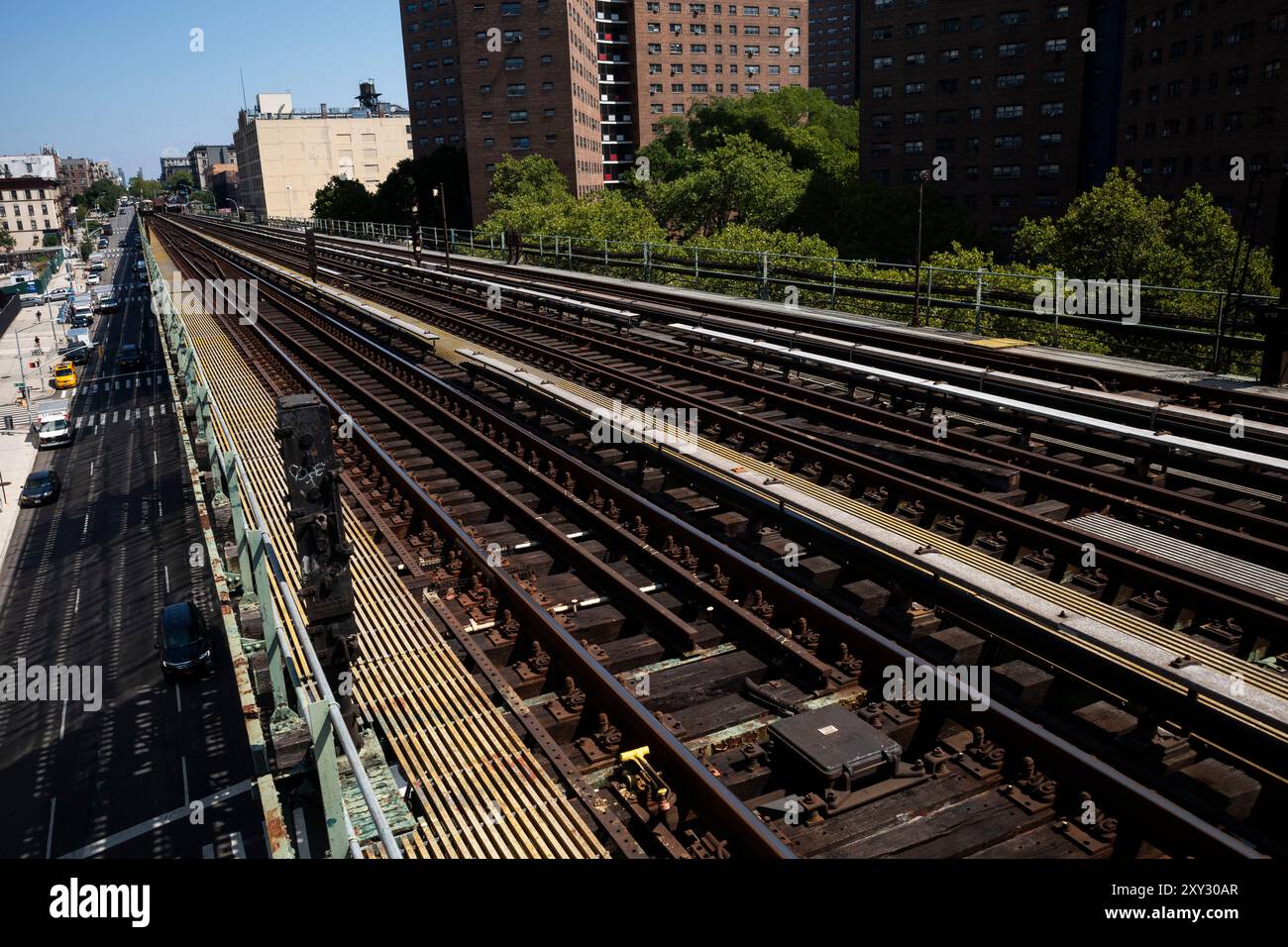 New York, New York, USA. 27th Aug, 2024. A South Ferry-bound 1 Train ...