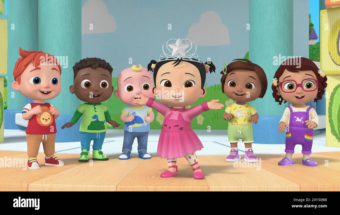 COCOMELON LANE, from left: Nico (voice: Sebastian Billingsley-Rodriguez ...