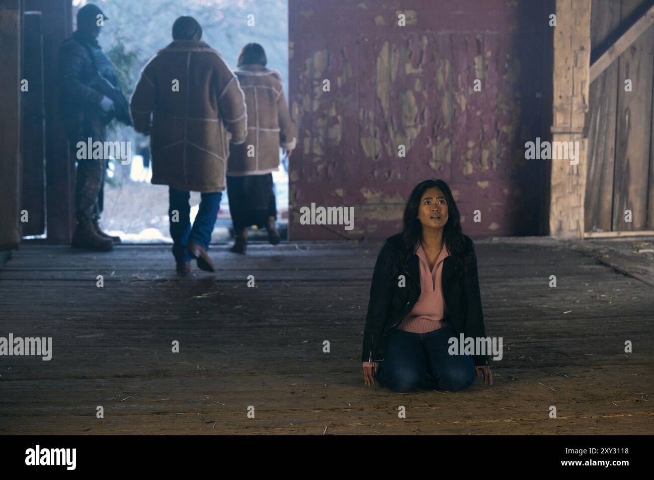THE UMBRELLA ACADEMY, from left: Nick Offerman, Megan Mullally ...