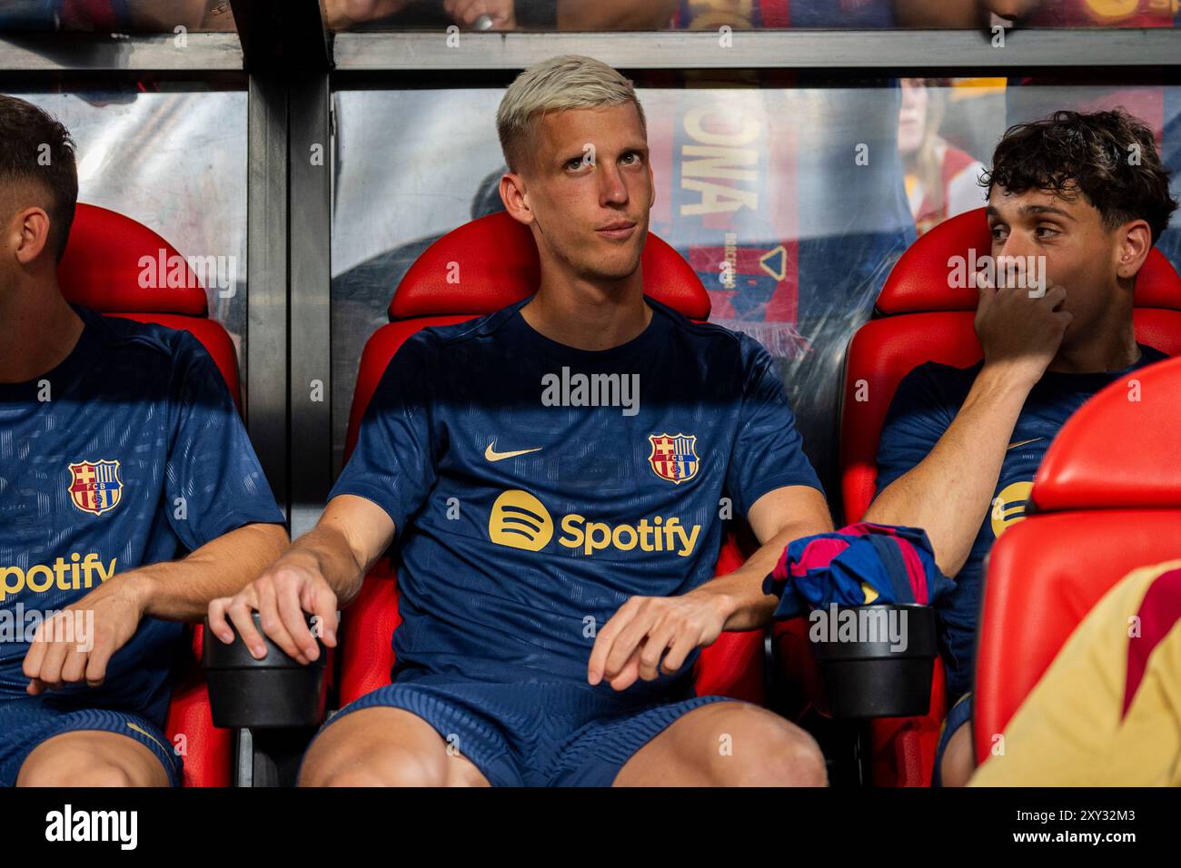 Madrid, Madrid, Spain. 27th Aug, 2024. Dani Olmo of FC Barcelona ...