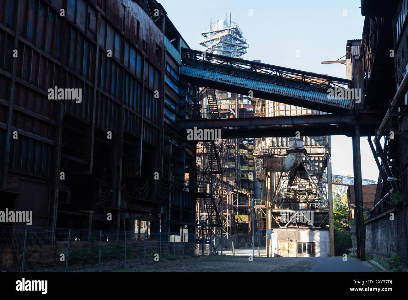 Old abandonment factory industrial complex hi-res stock photography and ...