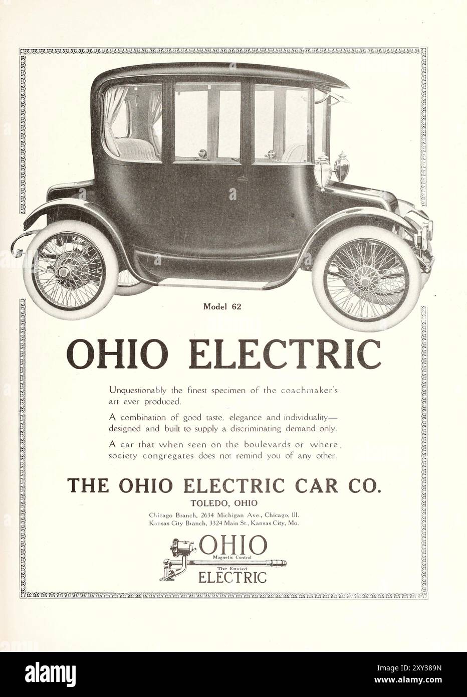 Ohio Electric Model 62 Car. Vintage Advertising for American Electric ...