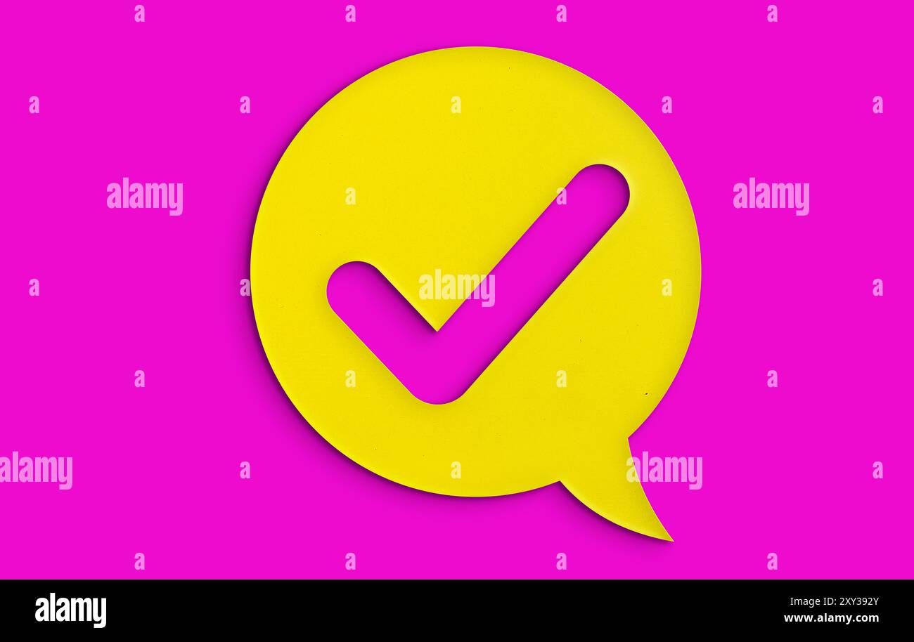 Check list green right mark hi-res stock photography and images - Alamy