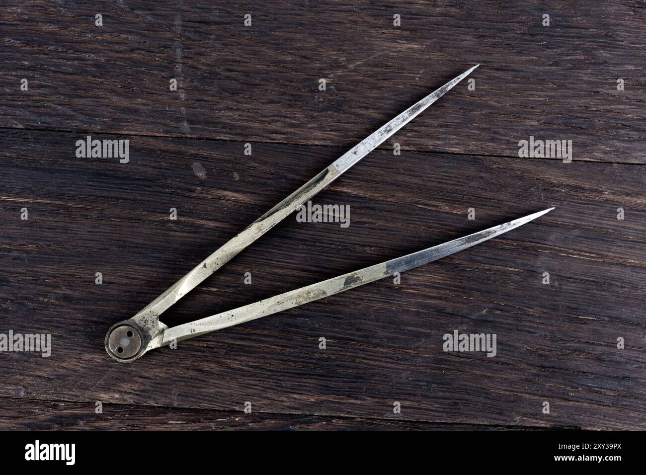 vintage bronze dividers calipers nautical navigation chart tool ...
