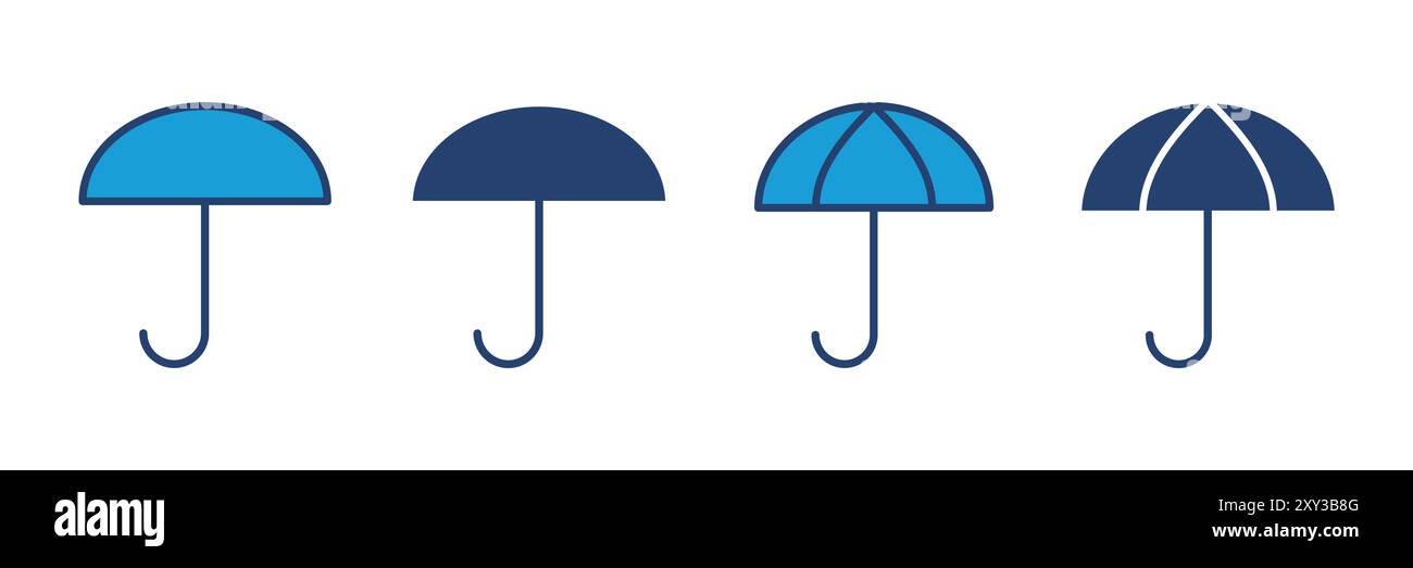 Umbrella icon vector. umbrella sign icon Stock Vector Image & Art - Alamy