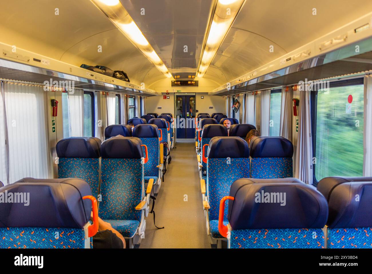 VALASSKE MEZIRICI, CZECH REPUBLIC - JULY 15, 2021: Interior of a ...