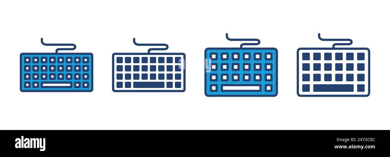 Keyboard icon vector. keyboard vector symbol Stock Vector Image & Art ...