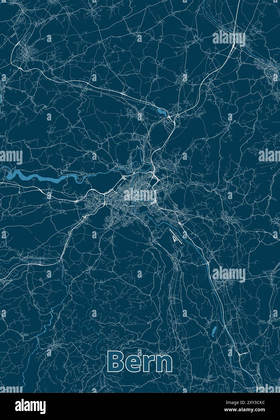 Switzerland aerial map hi-res stock photography and images - Alamy