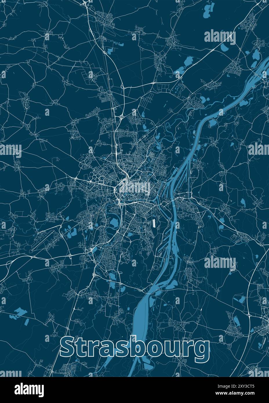 Strasbourg view Stock Vector Images - Alamy