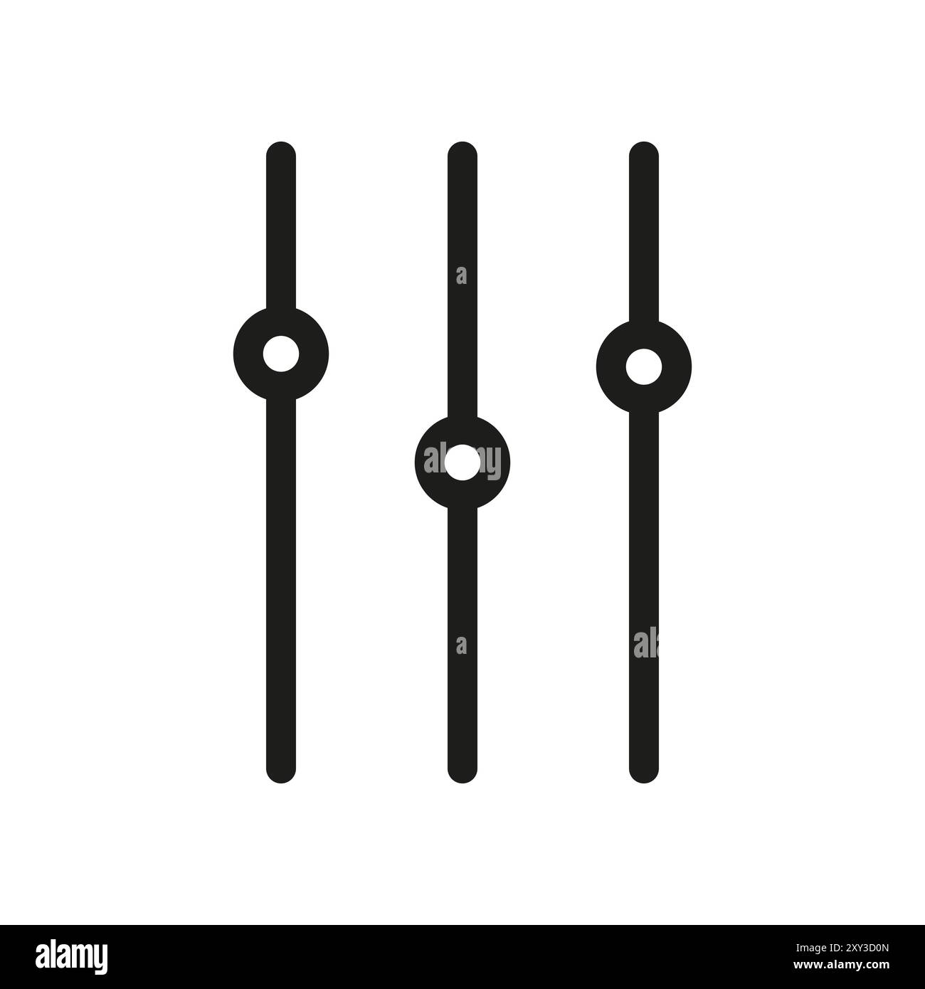 Equalizericon hi-res stock photography and images - Alamy