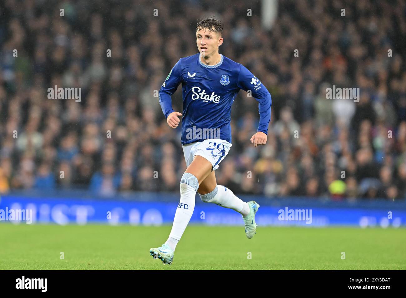 Jesper Lindstrøm of Everton during the Carabao Cup match Everton vs ...