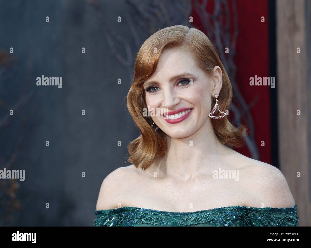 Jessica Chastain at the Los Angeles premiere of 'It Chapter Two' held ...