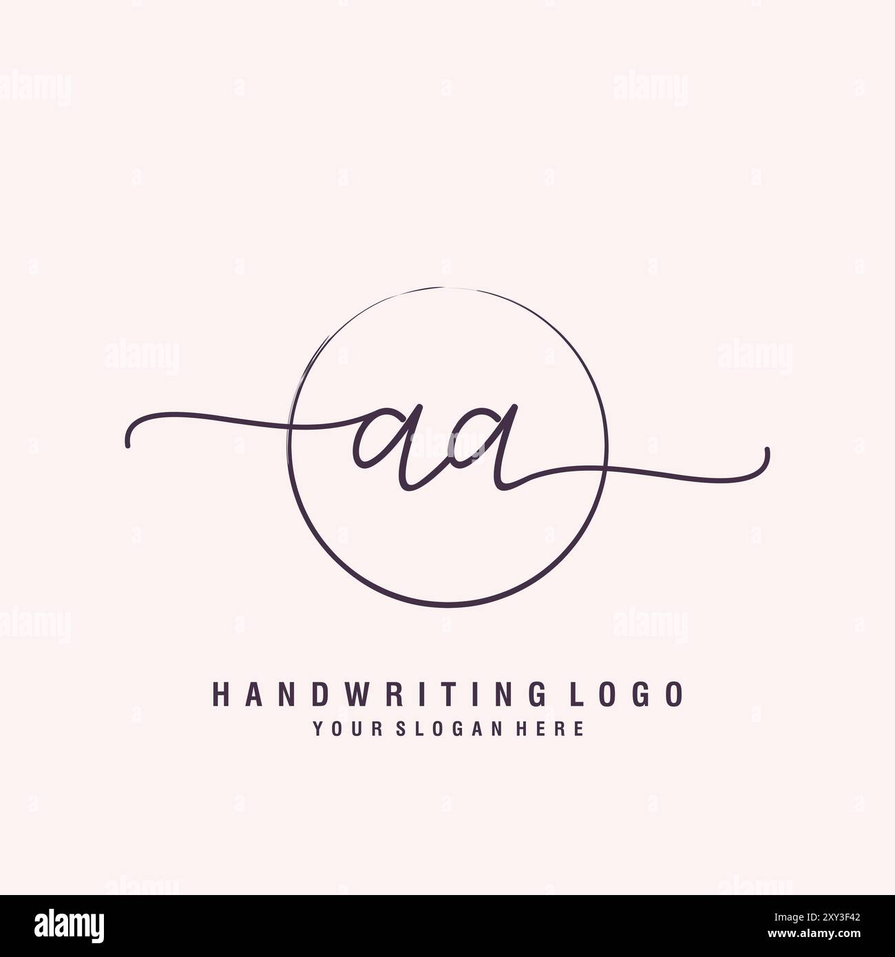 AA Letter logo minimal modern Stock Vector Image & Art - Alamy