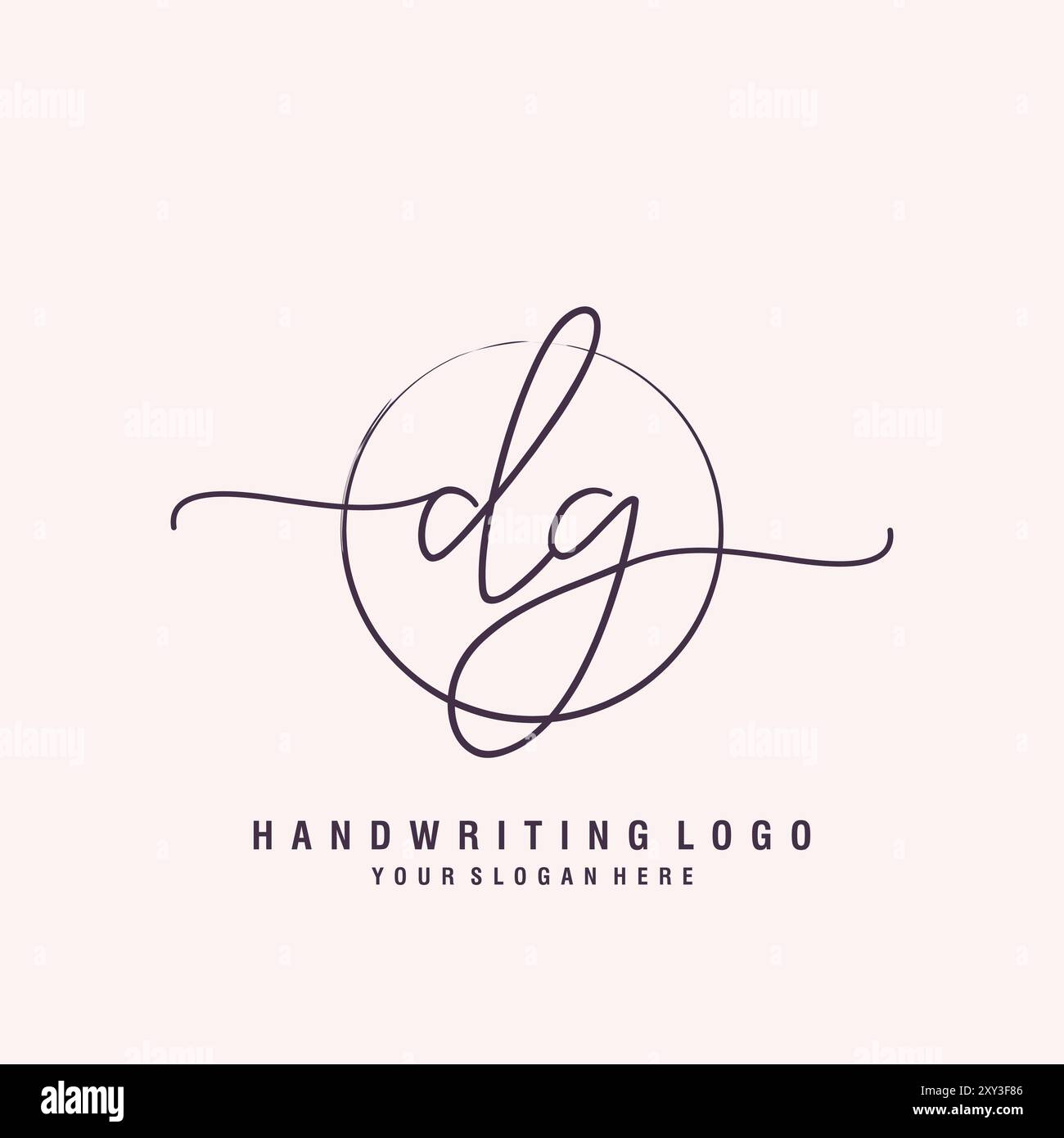 Dg minimal logo hi-res stock photography and images - Alamy