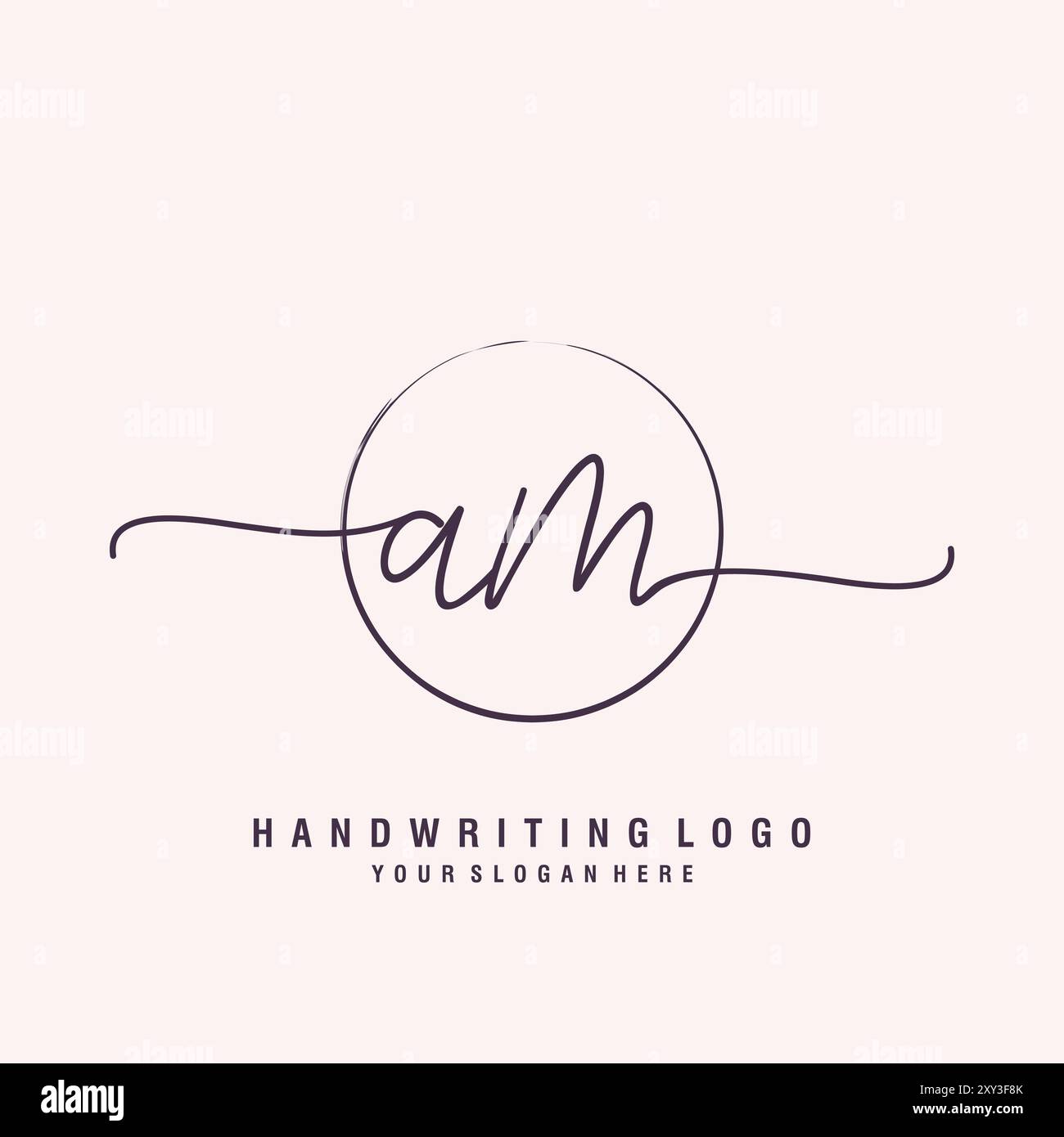 AM Letter logo minimal modern Stock Vector Image & Art - Alamy