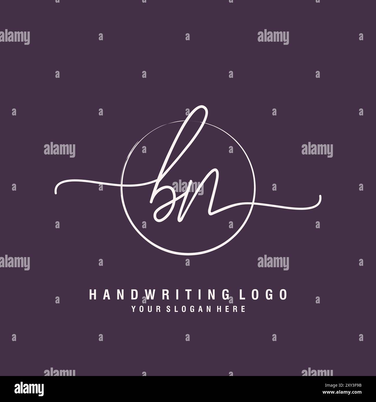 Bn modern logo hi-res stock photography and images - Alamy