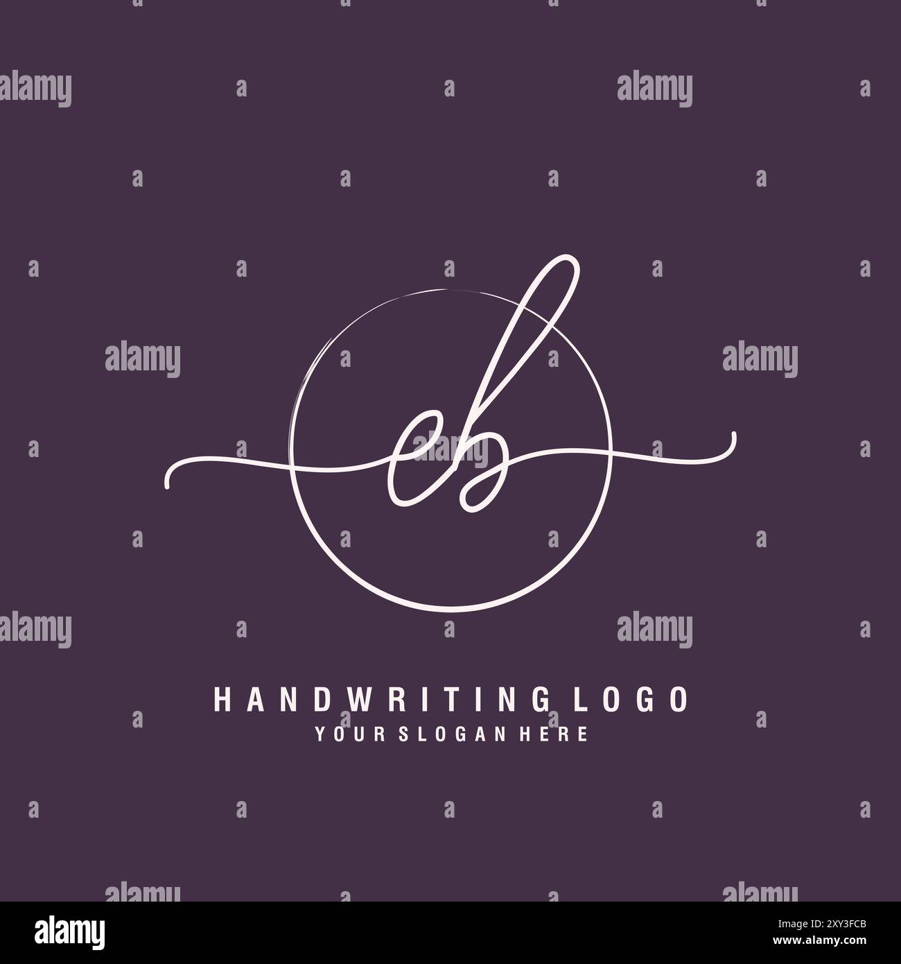 Eb minimal logo hi-res stock photography and images - Alamy