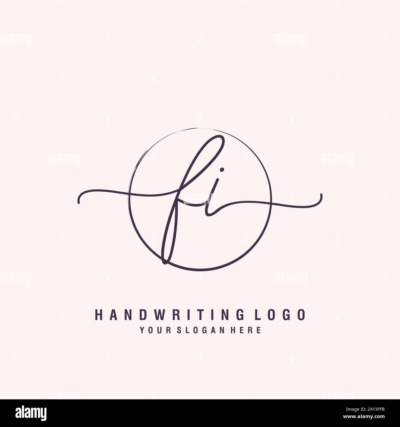 FI Letter logo minimal modern Stock Vector Image & Art - Alamy