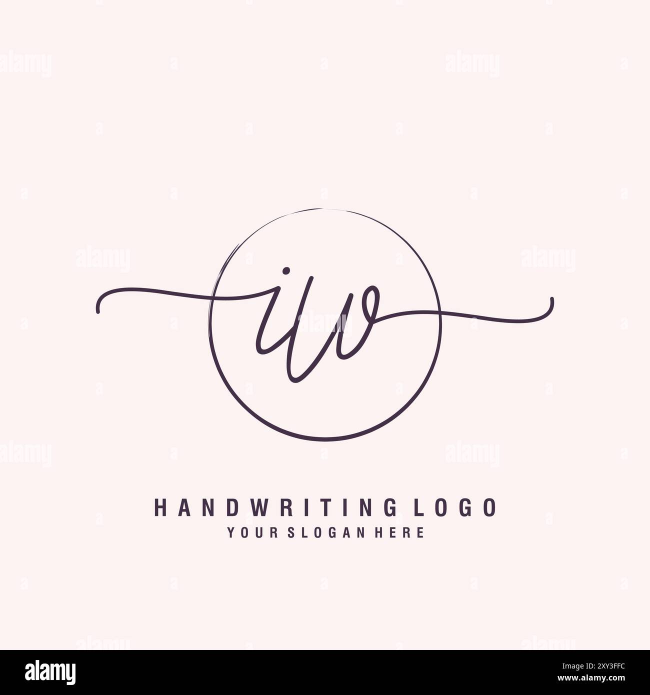 Letter iw Stock Vector Images - Alamy