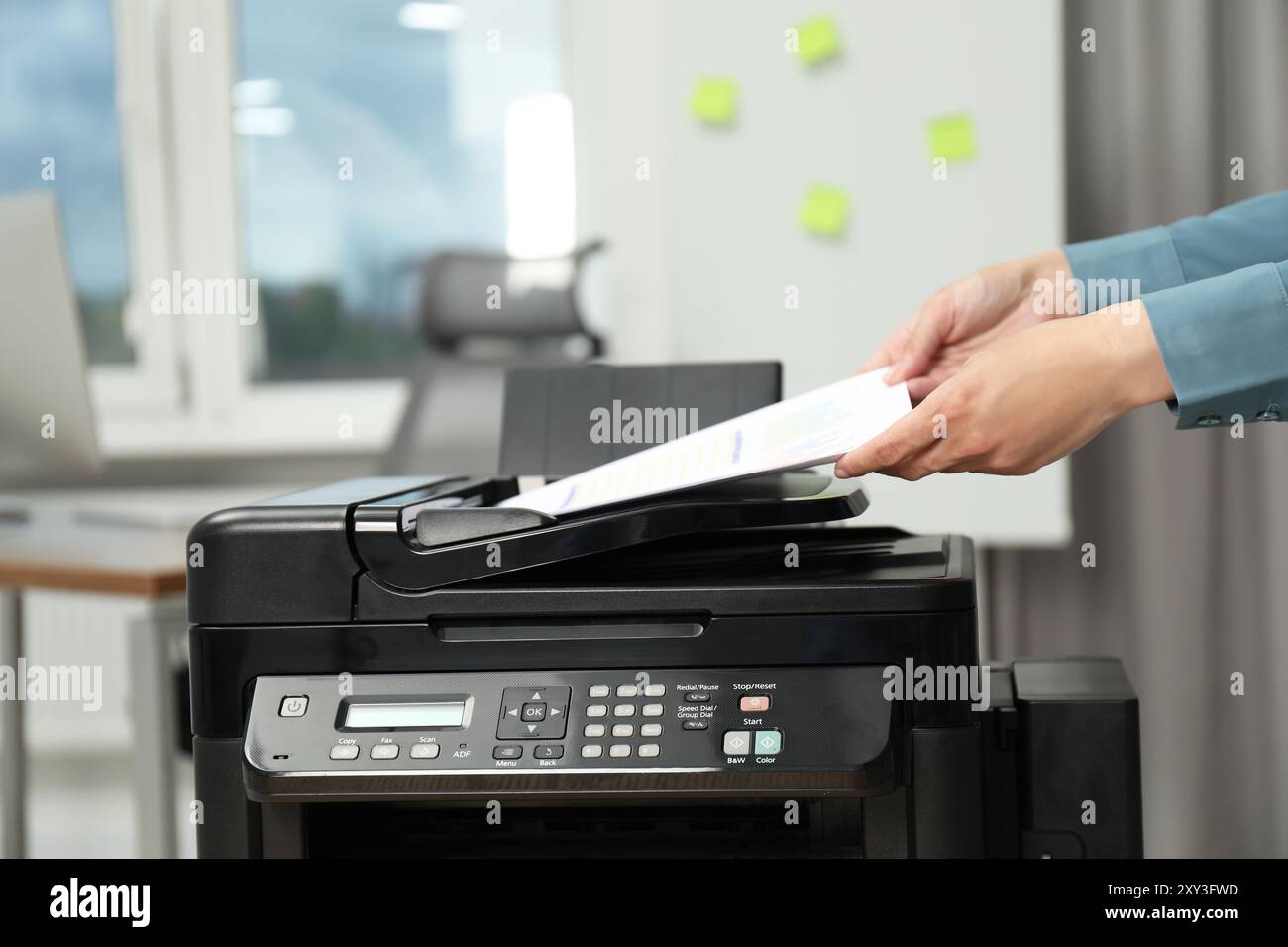 Modern computer setup printer hi-res stock photography and images - Alamy