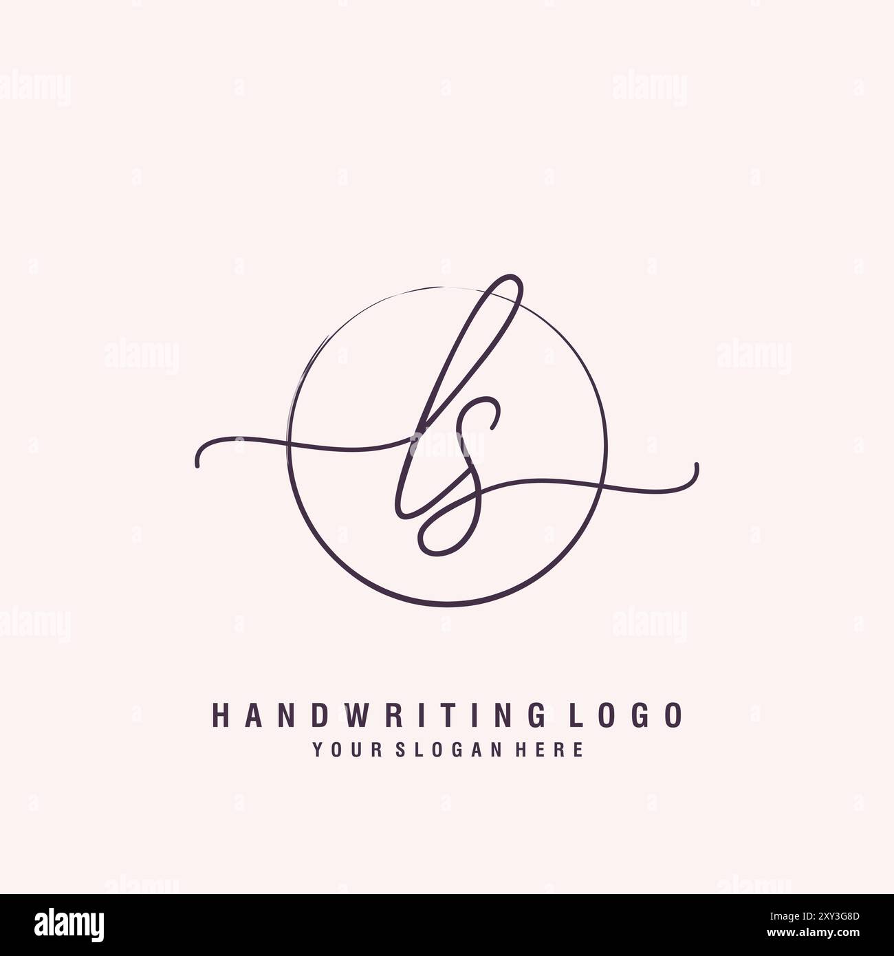 Ls minimal logo hi-res stock photography and images - Alamy