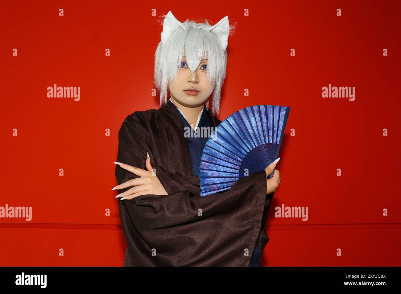 Cosplayer Jamie of Brooklyn is dressed as Nanami Momozono from Kamisama ...