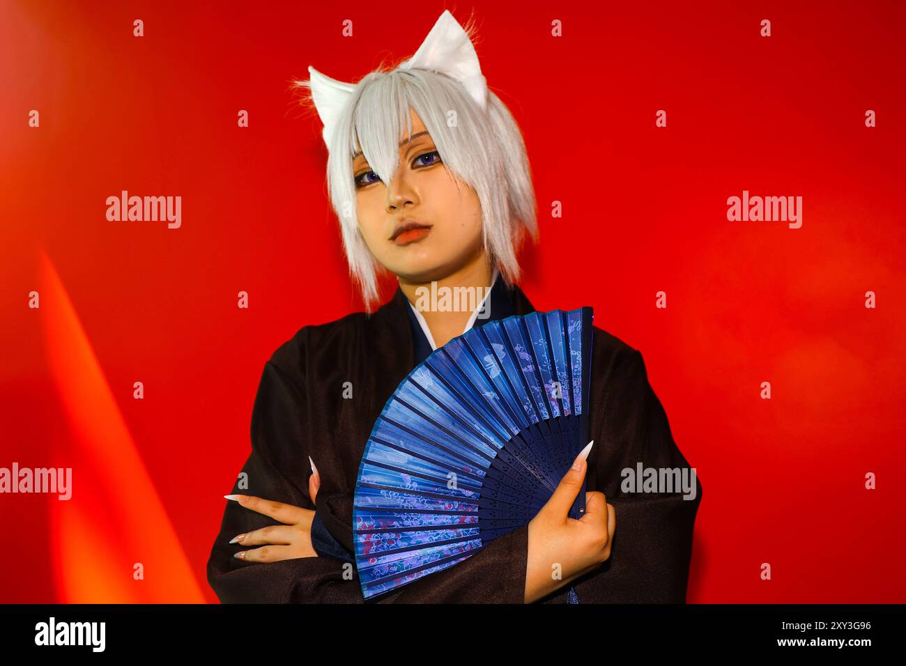 Cosplayer Jamie of Brooklyn is dressed as Nanami Momozono from Kamisama ...