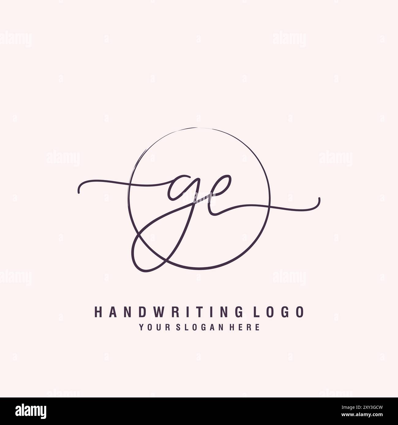 Ge minimal logo hi-res stock photography and images - Alamy