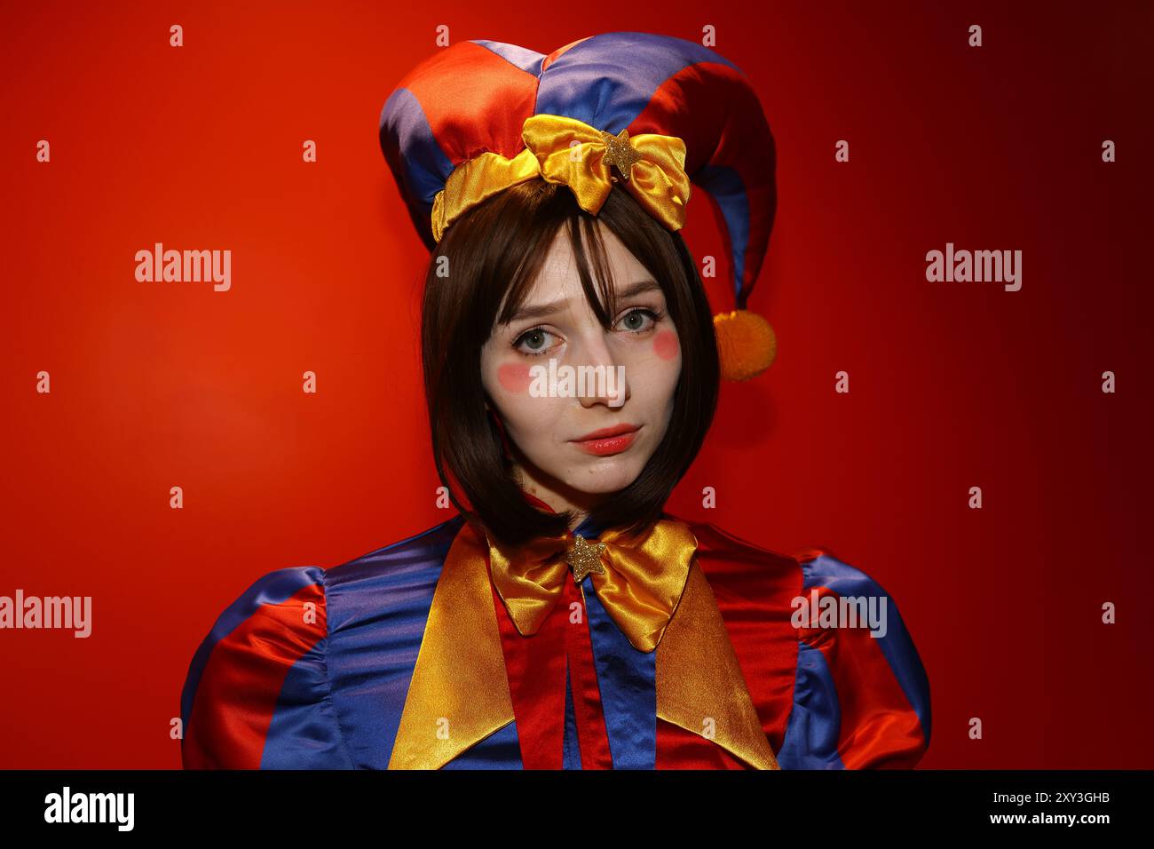 Cosplayer Victoria from Philadelphia is dressed as Pomni from Amazing ...