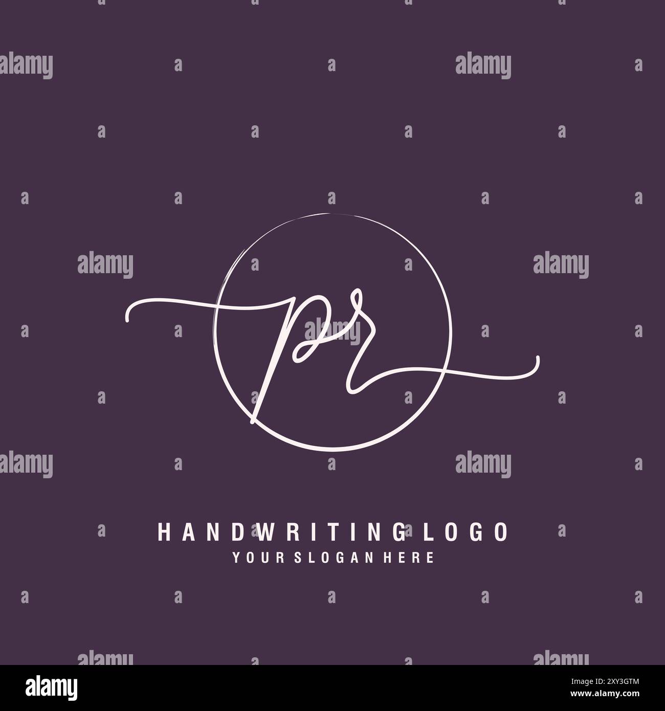 Pr letter hi-res stock photography and images - Alamy