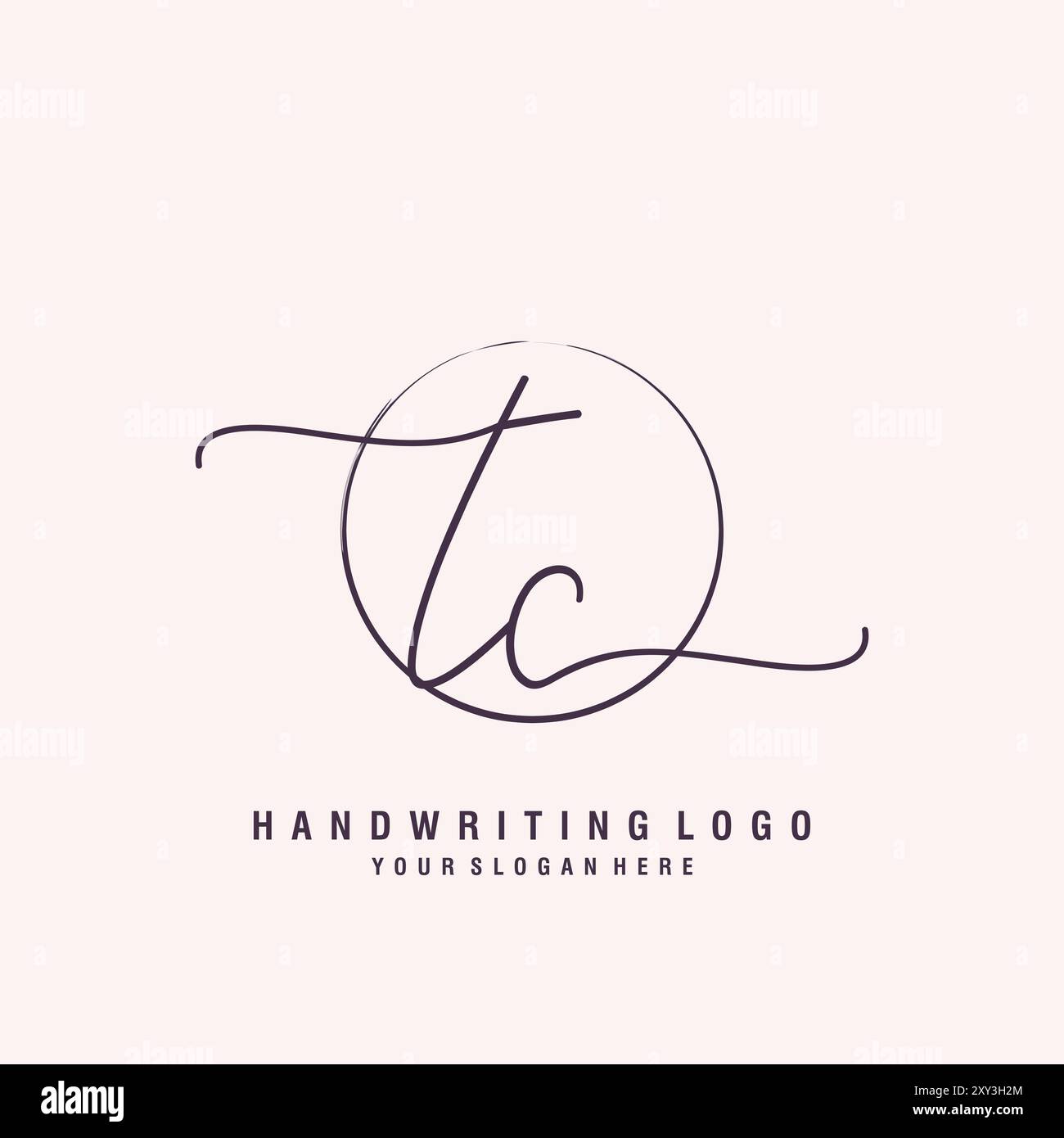 Tc letter logo hi-res stock photography and images - Alamy